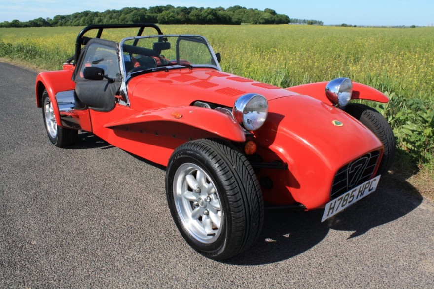 Caterham Seven technical specifications and fuel economy